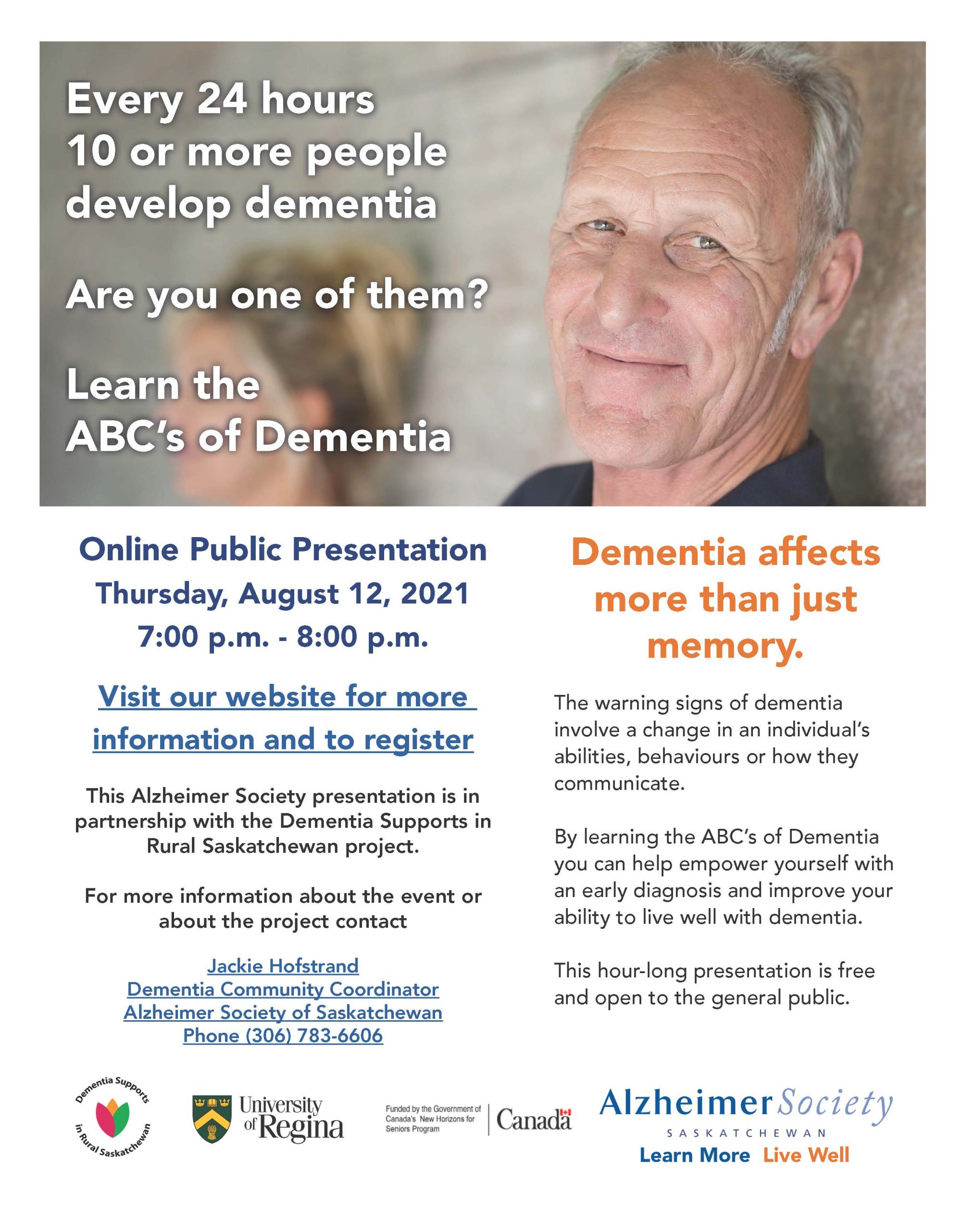 ABCs of Dementia – Yorkton and Area